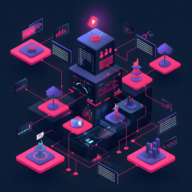Premium Photo | Tech Cube Charting Minimalist Analytics Exploration Premium Photo | Tech Cube Charting Minimalist Analytics Exploration