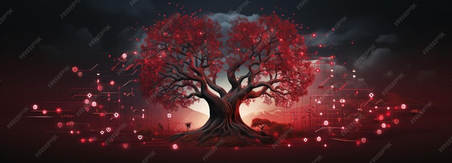 Premium AI Image | A tech tree using pixel art elements to build a ...