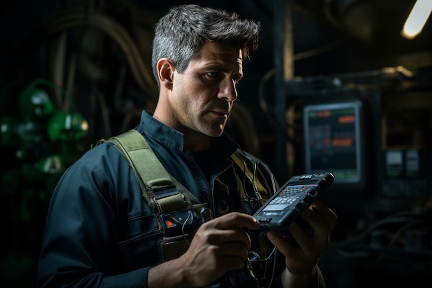Premium Photo | Technician using a barcode scanner for server inventory ... Premium Photo | Technician using a barcode scanner for server inventory ...