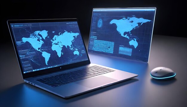 Technological innovation in digital evolution | Premium AI-generated image Technological innovation in digital evolution | Premium AI-generated image