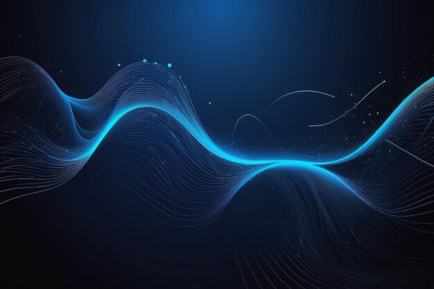 Premium Photo | Technological Sense Line Art Blue Gradient Poster ... Premium Photo | Technological Sense Line Art Blue Gradient Poster ...