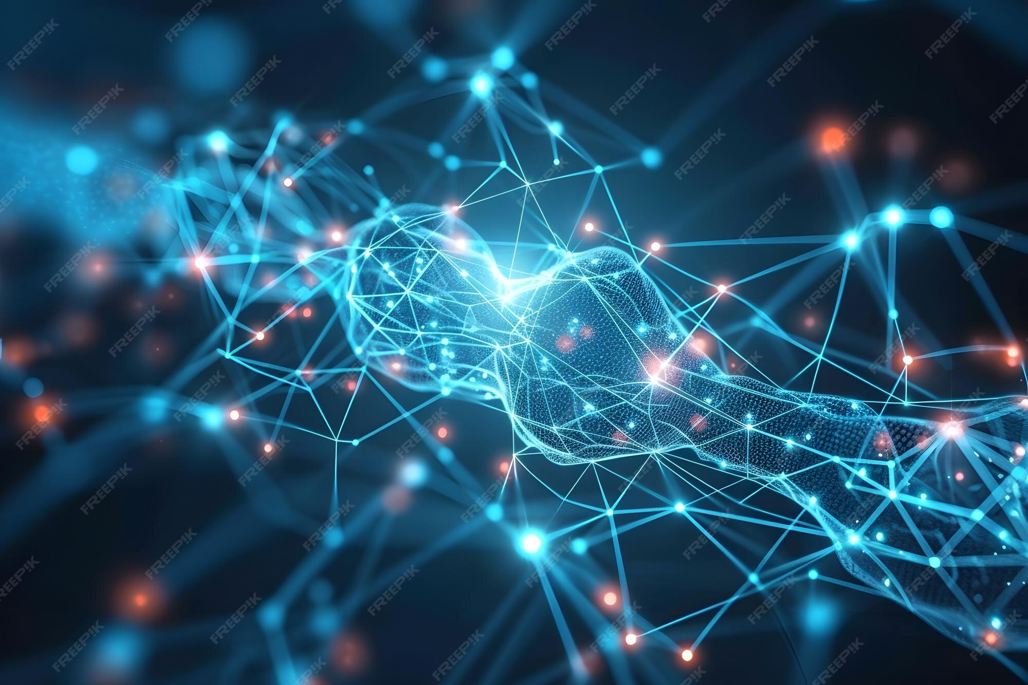 Technology background data background network background binary code background binary data ...