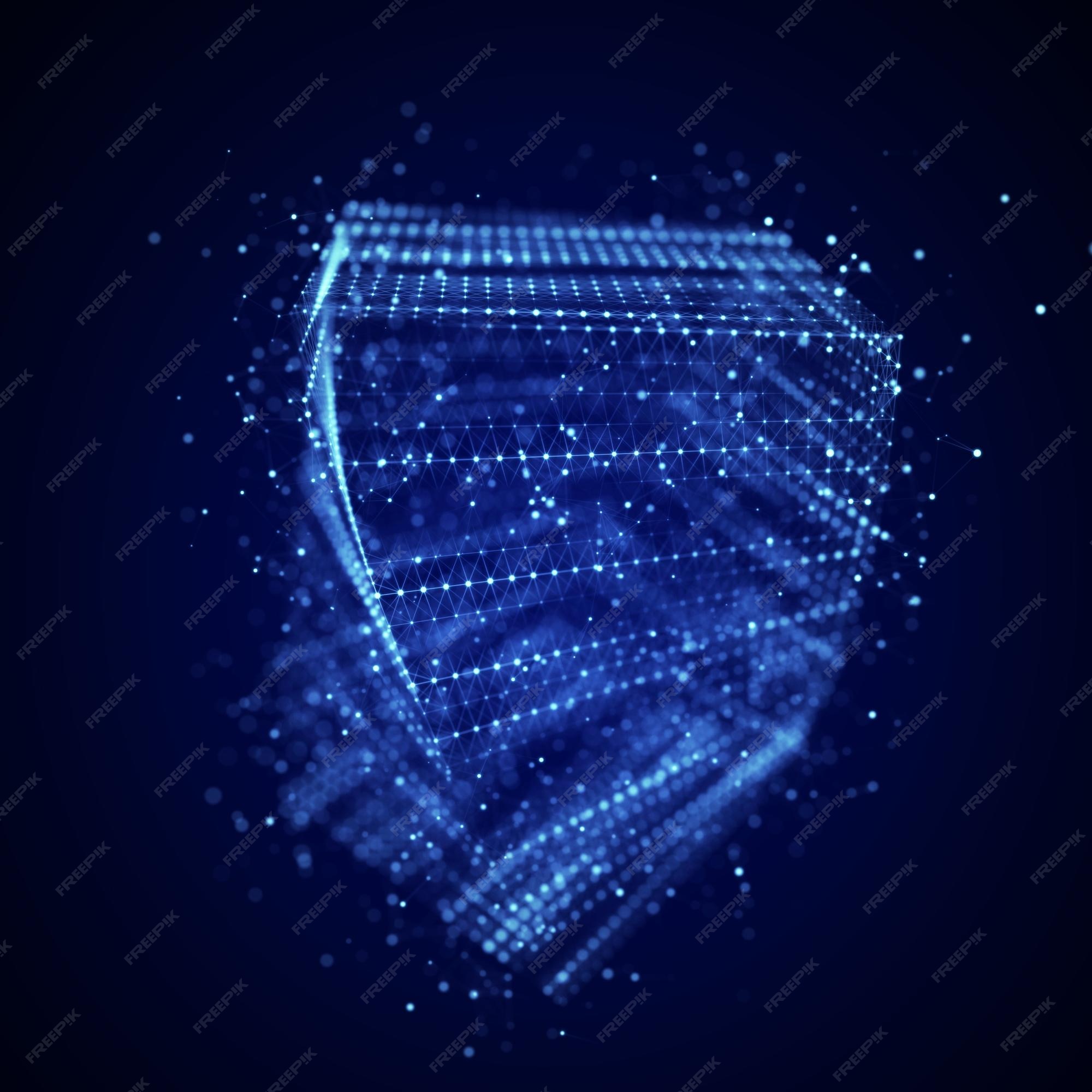 Premium Photo Technology Blockchain Concept Visualization Of The Dynamic Flow Of The