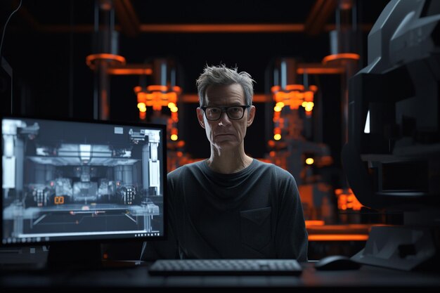 Premium Photo | A technology expert sharing troubleshooting Generative ai Premium Photo | A technology expert sharing troubleshooting Generative ai