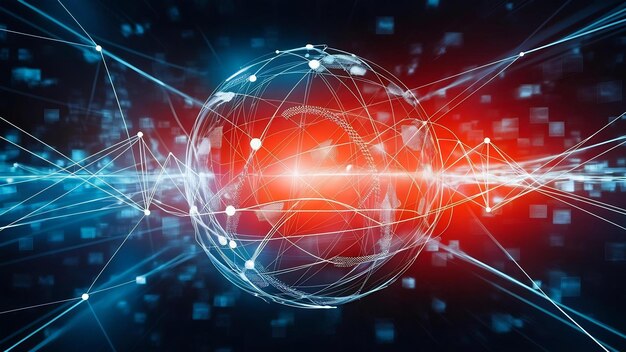 Premium Photo | Technology network background concept global network ... Premium Photo | Technology network background concept global network ...