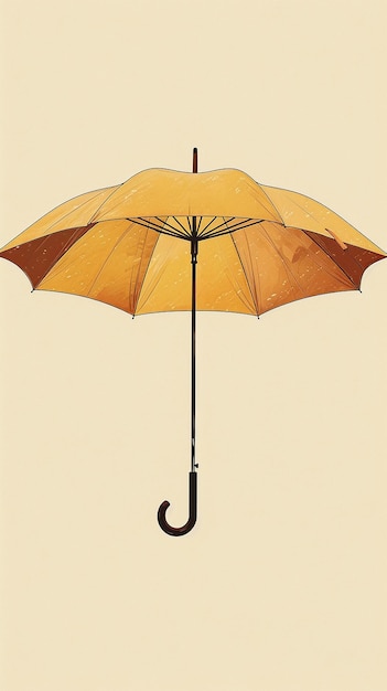 Telescopic Umbrella Flat 2D Graphic on White Background | Premium AI ... Telescopic Umbrella Flat 2D Graphic on White Background | Premium AI ...