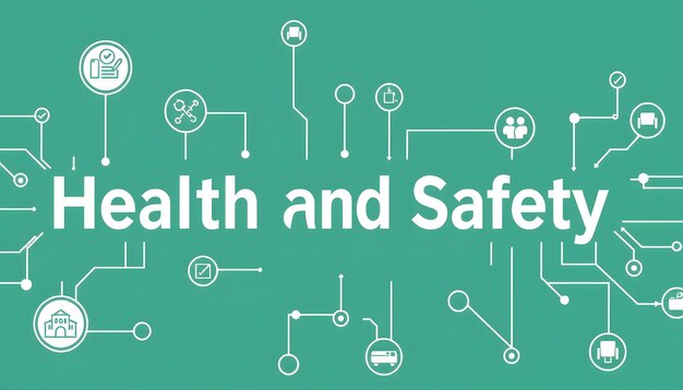 Text sign showing Health And Safety Business photo text procedures ... Text sign showing Health And Safety Business photo text procedures ...