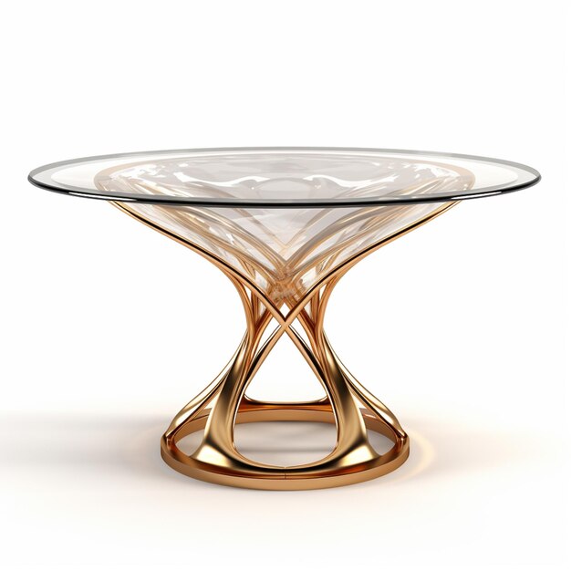 87000 Round Base Table On A Glass Top Pictures