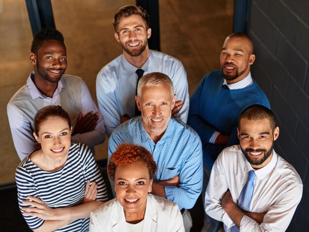 Premium Photo | Theyre a team of achievers high angle portrait of a ... Premium Photo | Theyre a team of achievers high angle portrait of a ...