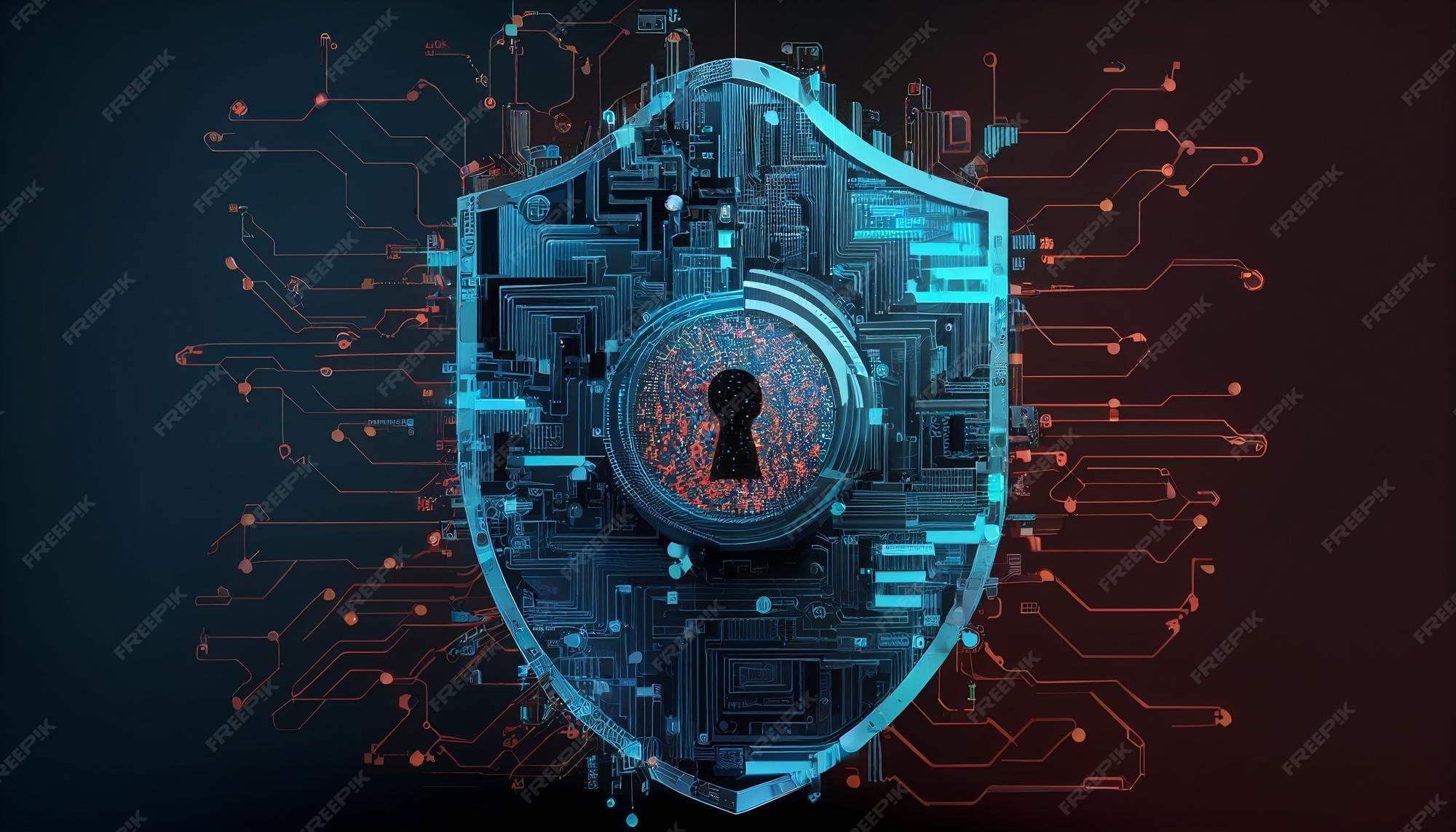 Premium Photo In This Abstract Cyberattack Block Concept Generative