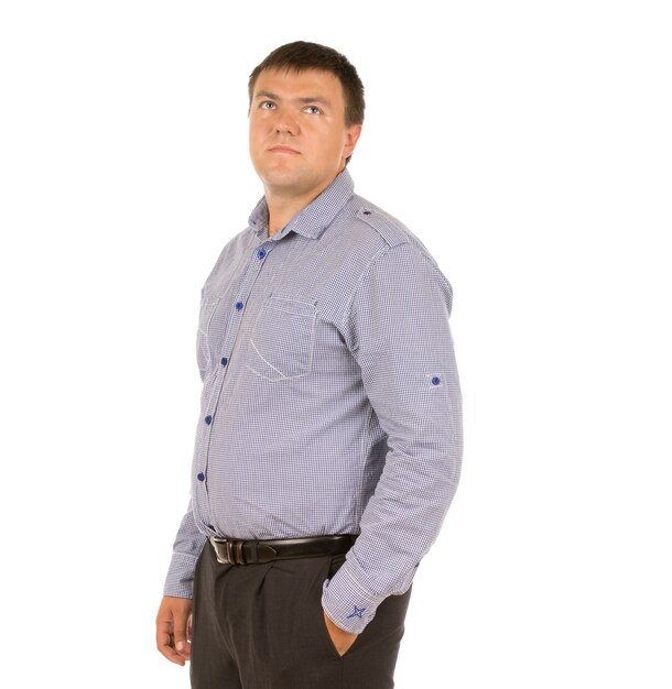Premium Photo | Thoughtful serious young man Premium Photo | Thoughtful serious young man