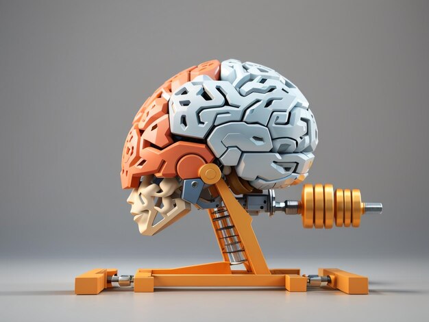 Premium AI Image | ThreeDimensional Render of Human Brain Illuminating ... Premium AI Image | ThreeDimensional Render of Human Brain Illuminating ...