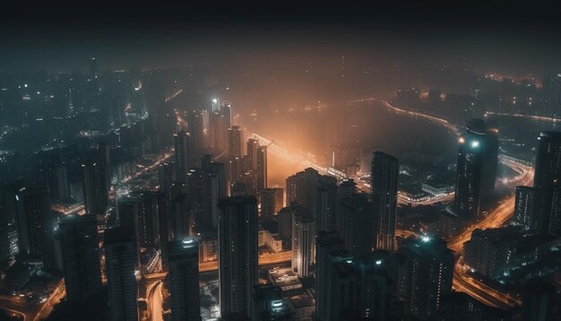 Premium AI Image | time lapse of lights time lapse at night city at ... Premium AI Image | time lapse of lights time lapse at night city at ...