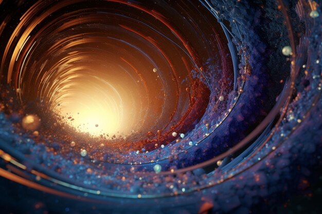 Premium AI Image | Time unraveling like threads in a cosmic tapestry ... Premium AI Image | Time unraveling like threads in a cosmic tapestry ...
