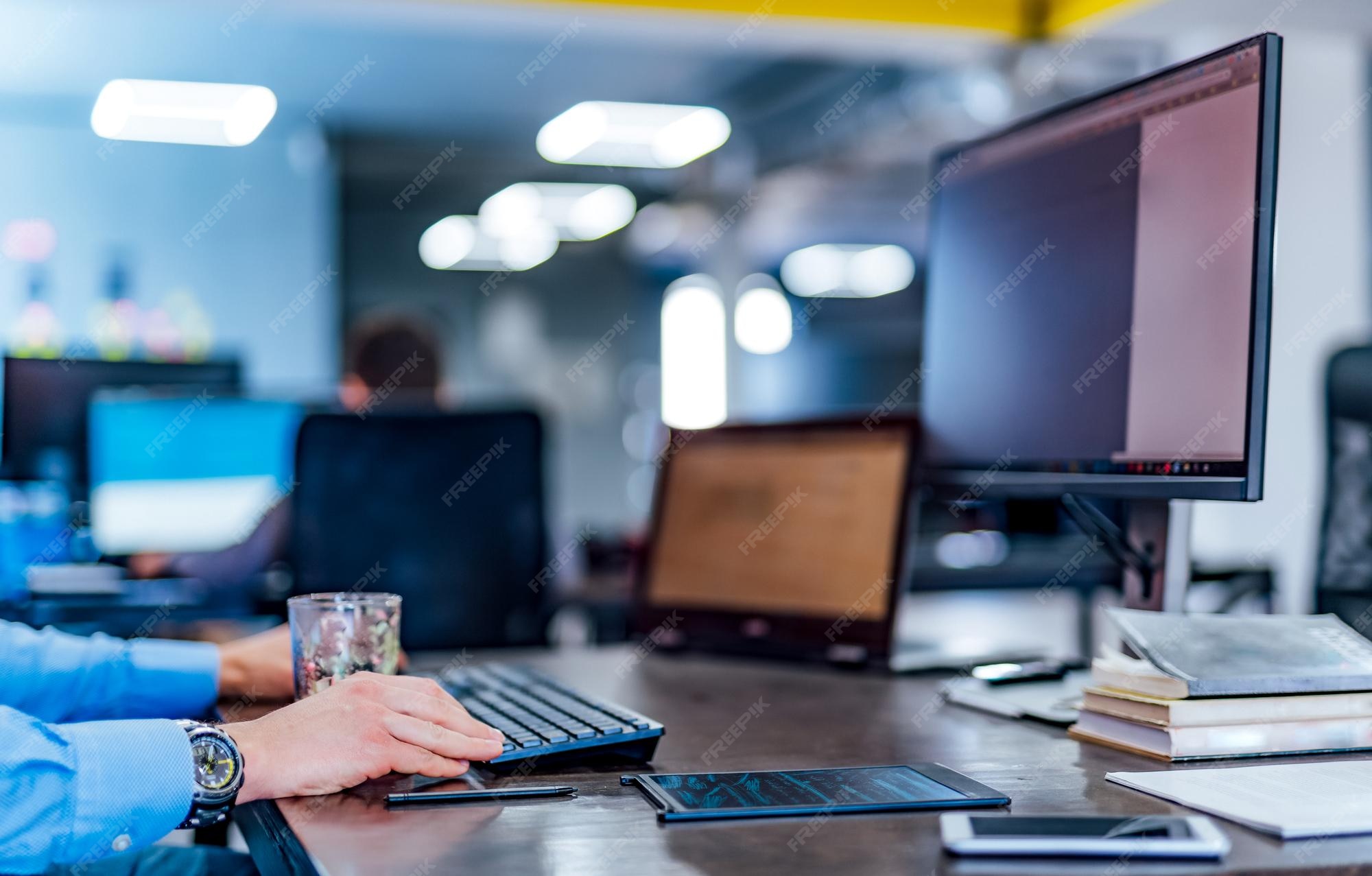 Premium Photo | Tool of Professional Developer programmer working a ...