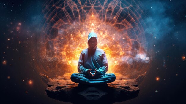Premium Photo | Transcendent meditation and step into the realm of pure ... Premium Photo | Transcendent meditation and step into the realm of pure ...