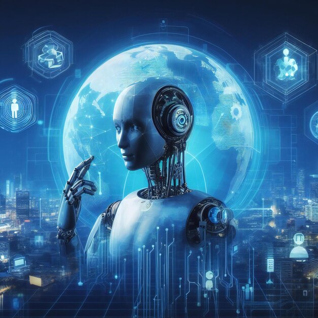 Premium AI Image | Transformative role in diverse fields of AI technology Premium AI Image | Transformative role in diverse fields of AI technology