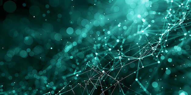Premium Photo Transforming Abstract Neural Network Data Dynamically
