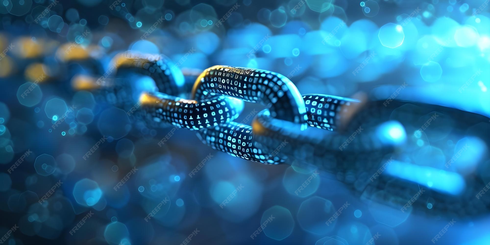 Premium Photo | Transition to Blockchain Technology Represented by Digital Binary Code ...