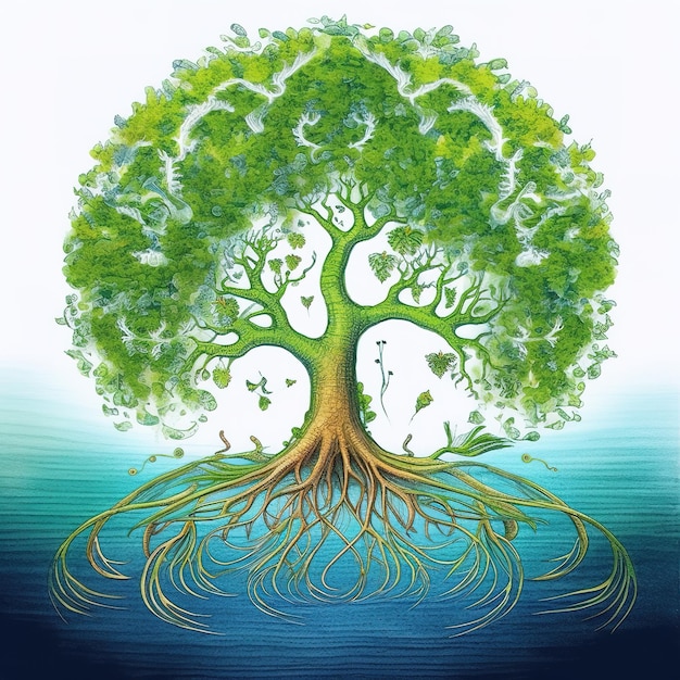 Premium AI Image | tree of life illustration Premium AI Image | tree of life illustration
