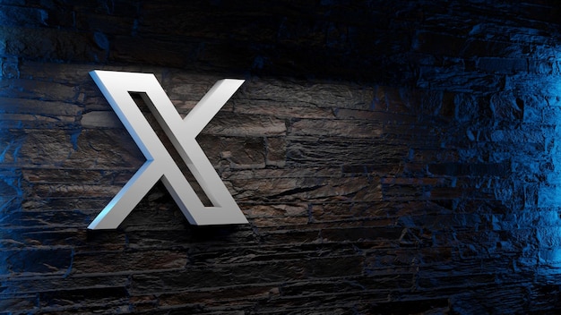 Premium Photo | Twitter new logo X Twitter changed app logo with X ... Premium Photo | Twitter new logo X Twitter changed app logo with X ...