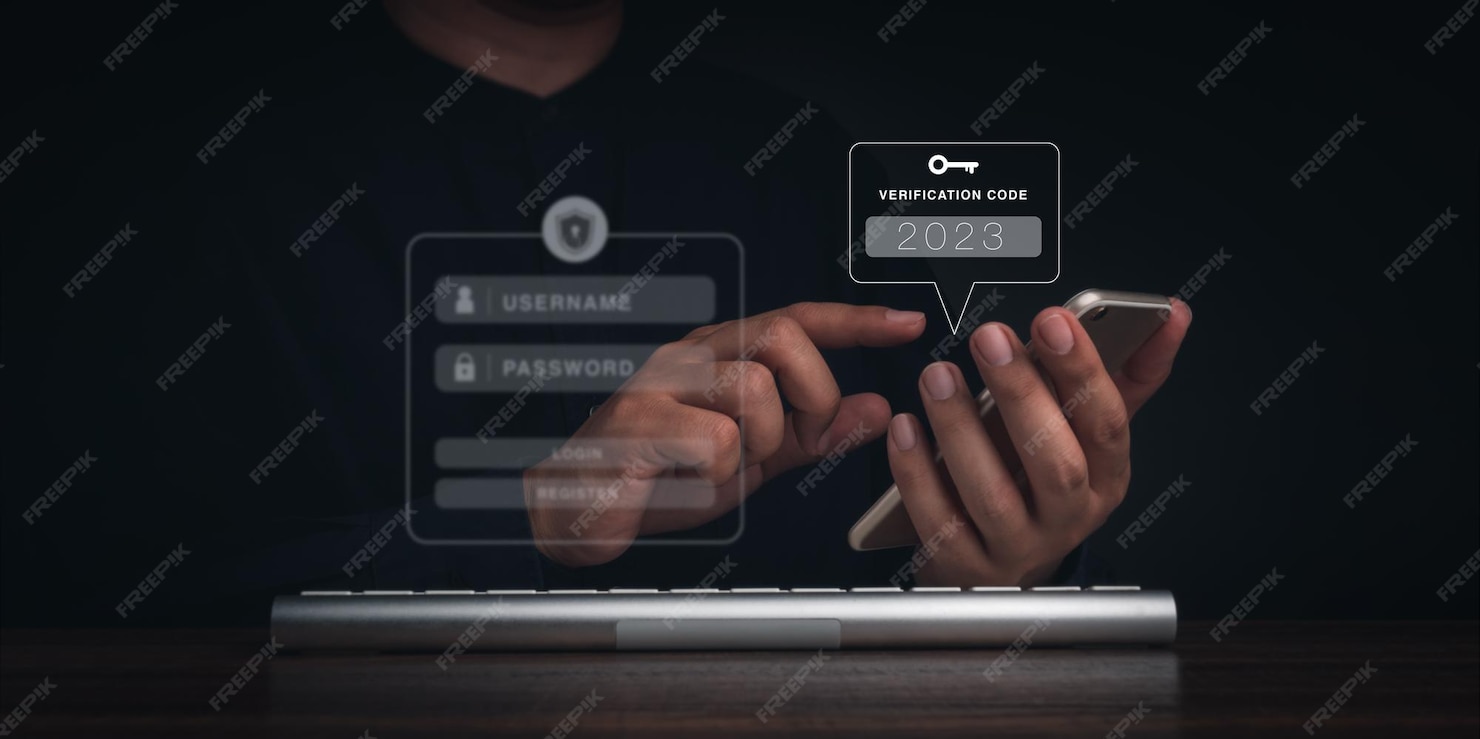 Premium Photo Two Steps Authentication Or 2fa Concept 2023