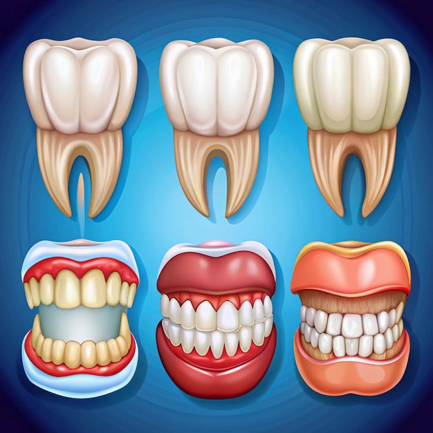 Types of human teeth | Premium AI-generated image Types of human teeth | Premium AI-generated image