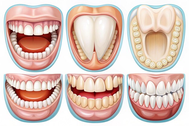 Types of human teeth | Premium AI-generated image Types of human teeth | Premium AI-generated image