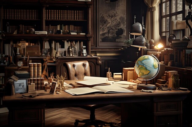 Premium AI Image | The Ultimate Guide to Setting up Your Dream Desk Office Premium AI Image | The Ultimate Guide to Setting up Your Dream Desk Office