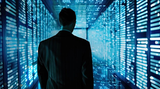 Undercover operative hacking into a secure database Government hacker ...