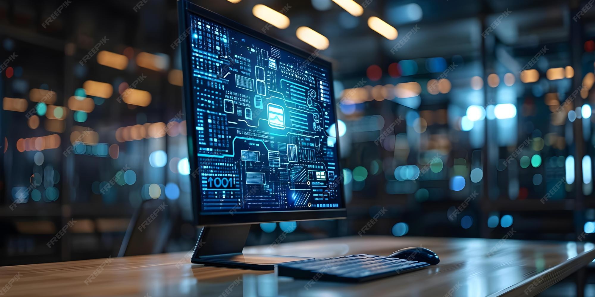 Understanding IoT Device Security Network Encryption Protocols Displayed on Computer Screen ...