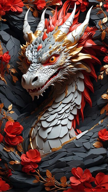 Unleash the Power of the Chinese Dragon | Premium AI-generated image Unleash the Power of the Chinese Dragon | Premium AI-generated image
