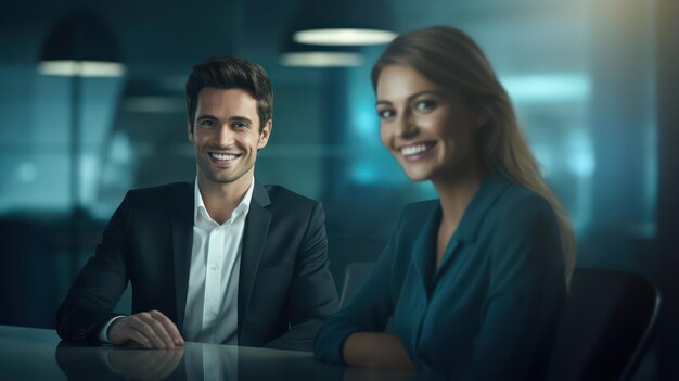 Premium AI Image | Unlocking Potential Happy Business Dialogues Premium AI Image | Unlocking Potential Happy Business Dialogues