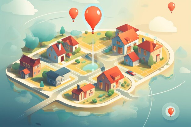 Premium AI Image | Unlocking Precision in Spatial Mapping with Location ... Premium AI Image | Unlocking Precision in Spatial Mapping with Location ...