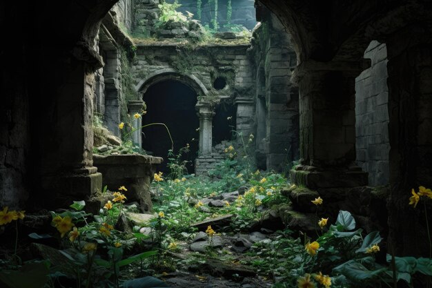 Premium Photo | Unraveling Mysteries of the Forest Temples Premium Photo | Unraveling Mysteries of the Forest Temples