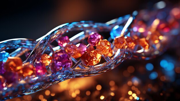 Premium AI Image | Unraveling the Secrets of Genetics Premium AI Image | Unraveling the Secrets of Genetics