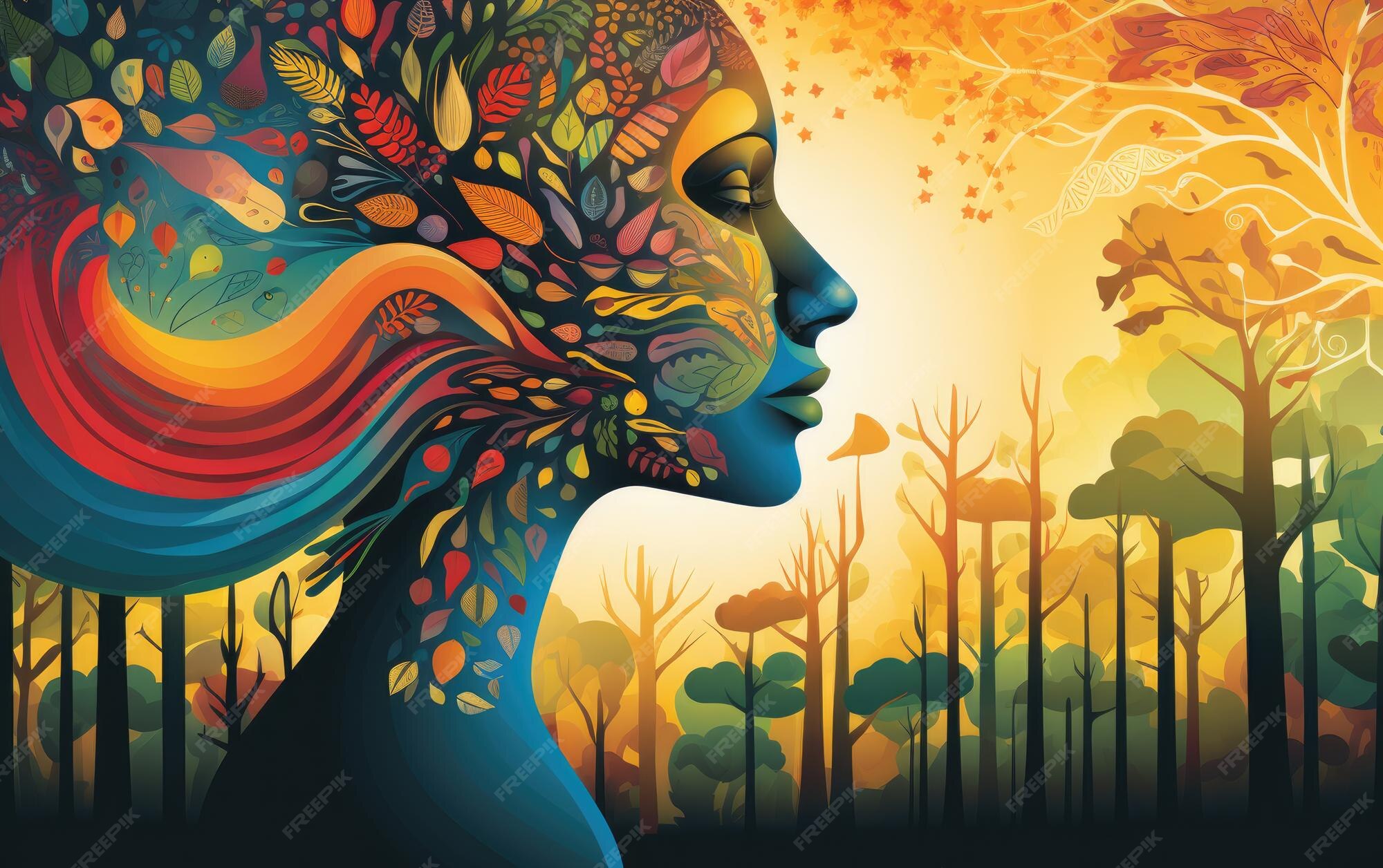 Premium AI Image | Unveiling the Depths of Mental Health Generative AI Premium AI Image | Unveiling the Depths of Mental Health Generative AI