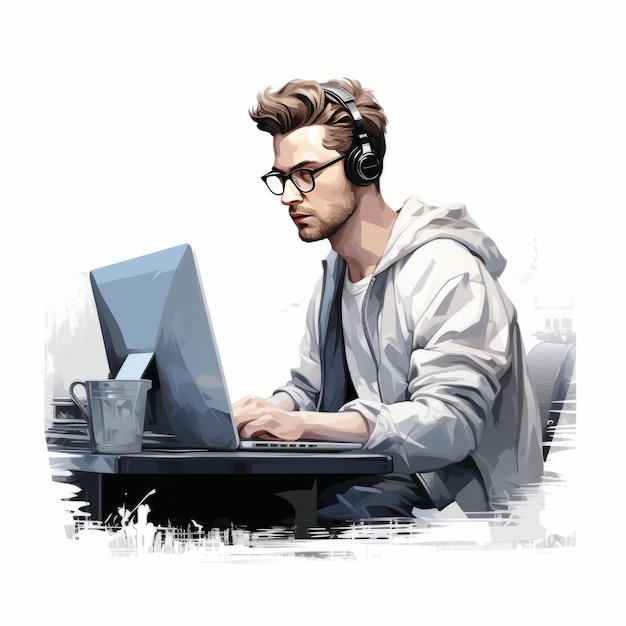 Premium AI Image | Unveiling the Genius Transparent Developer Behind ... Premium AI Image | Unveiling the Genius Transparent Developer Behind ...