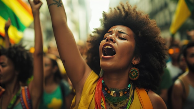 Premium AI Image | Unveiling the Impact of Art in Social Movements Premium AI Image | Unveiling the Impact of Art in Social Movements