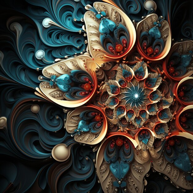 Premium AI Image | Unveiling the Intricate Beauty of a Complex Fractal ... Premium AI Image | Unveiling the Intricate Beauty of a Complex Fractal ...