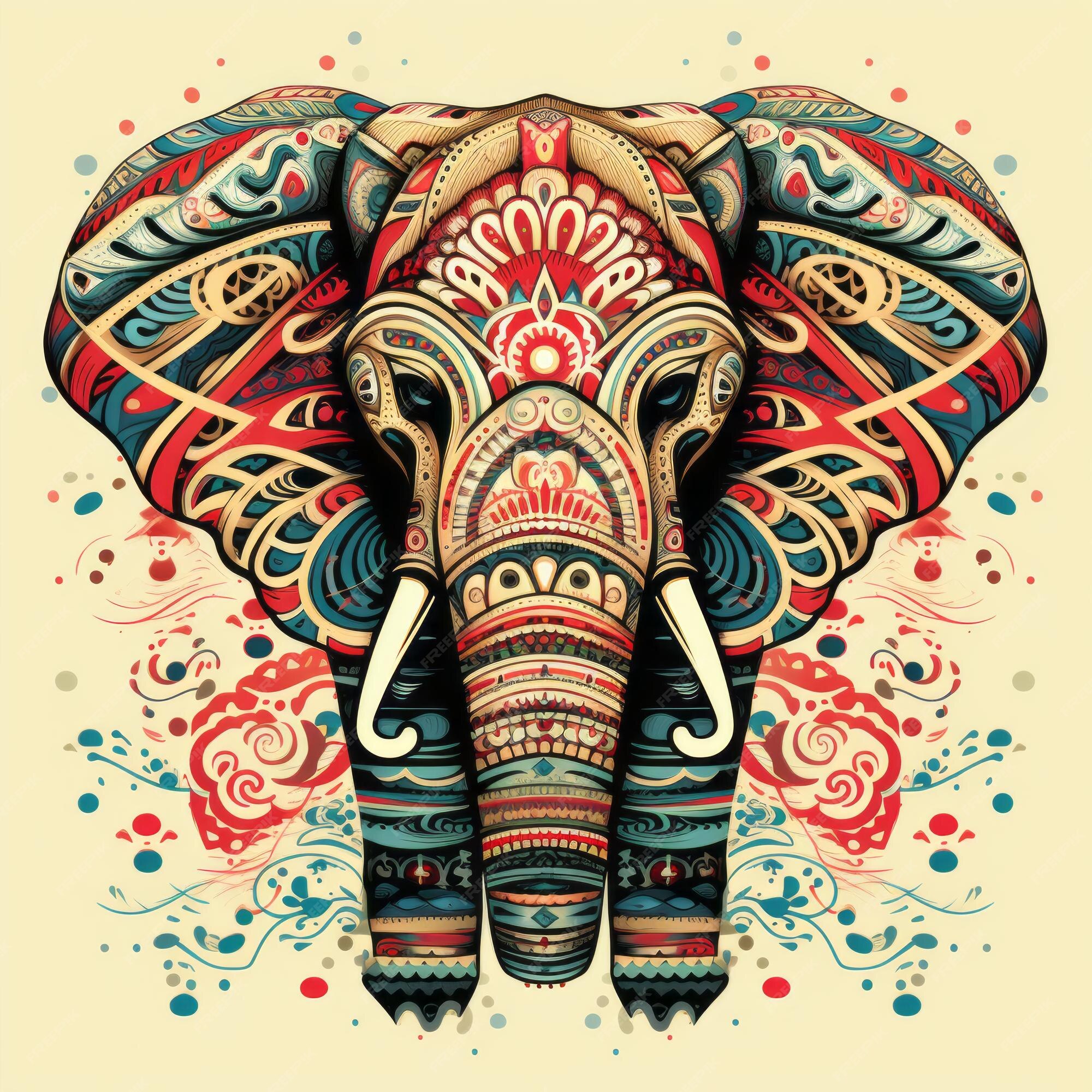 Premium Photo | Unveiling the Mystical Patterns of Elephants Premium Photo | Unveiling the Mystical Patterns of Elephants