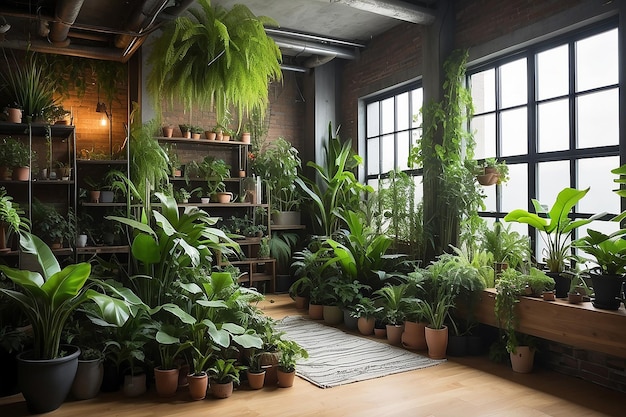 Premium Photo | Urban Jungle Indoor Garden Premium Photo | Urban Jungle Indoor Garden
