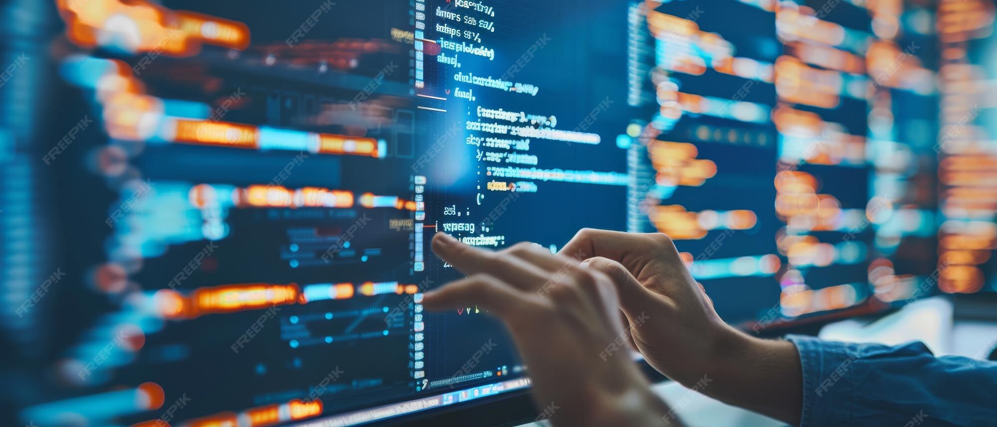 Premium Photo | Using data center server room as backgrounds for ...