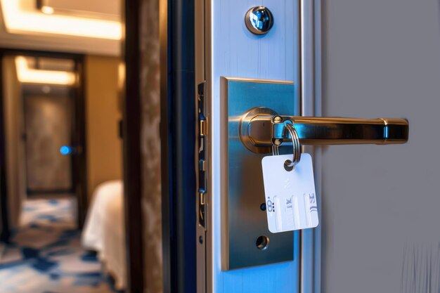 Using key card for access digital door systems and unlocking door in ... Using key card for access digital door systems and unlocking door in ...