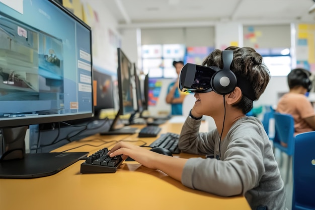 Premium Photo | Utilizes EdTech platforms guiding students through ... Premium Photo | Utilizes EdTech platforms guiding students through ...