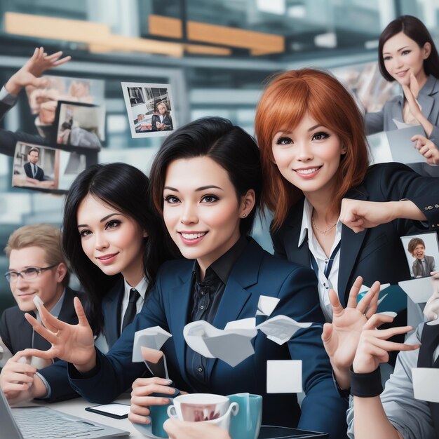 Premium Ai Image Ux Developer And Ui Designer Brainstorming About