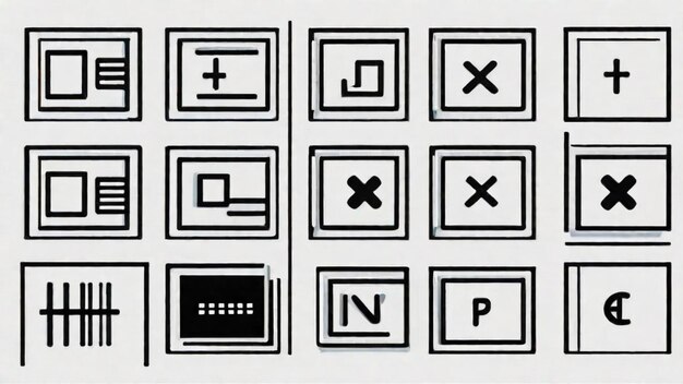 Premium AI Image | Variables and Equations Premium AI Image | Variables and Equations