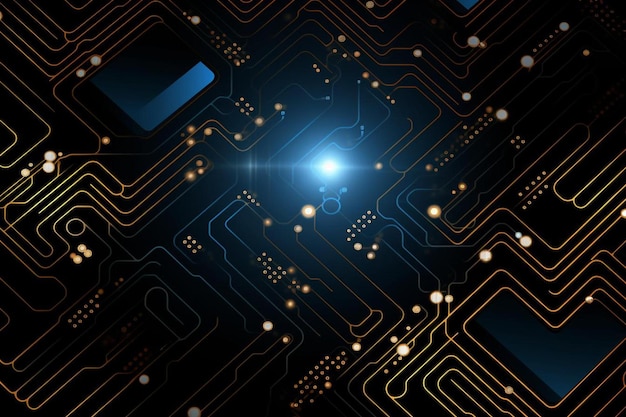 Premium Photo | Vector abstract technology circuit lines Premium Photo | Vector abstract technology circuit lines