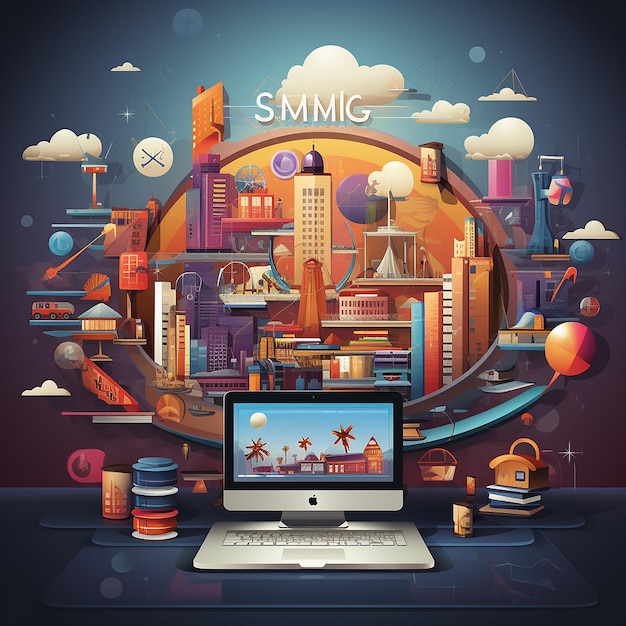 Premium AI Image | Vector cms content management concept vector ... Premium AI Image | Vector cms content management concept vector ...