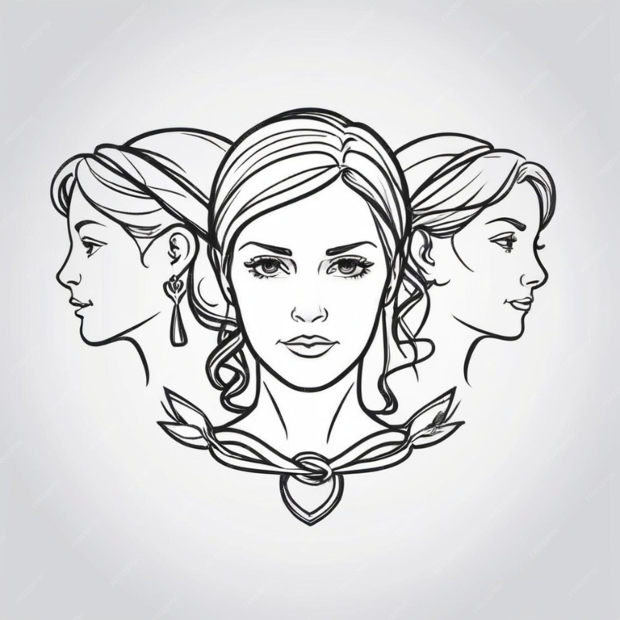 Premium Photo Vector Continuous One Line Drawing Of Charity Badge